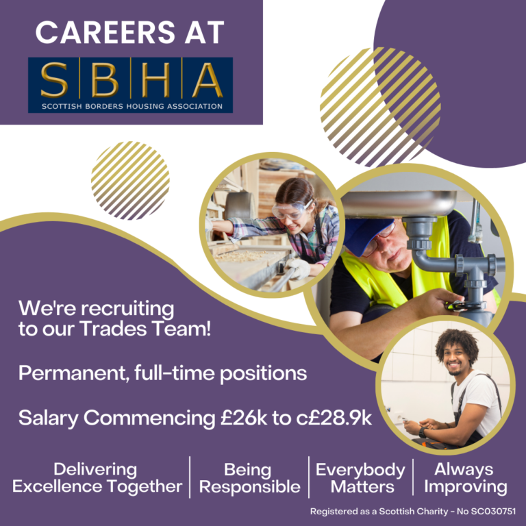 Created by tenants, for tenants | Scottish Borders Housing Association