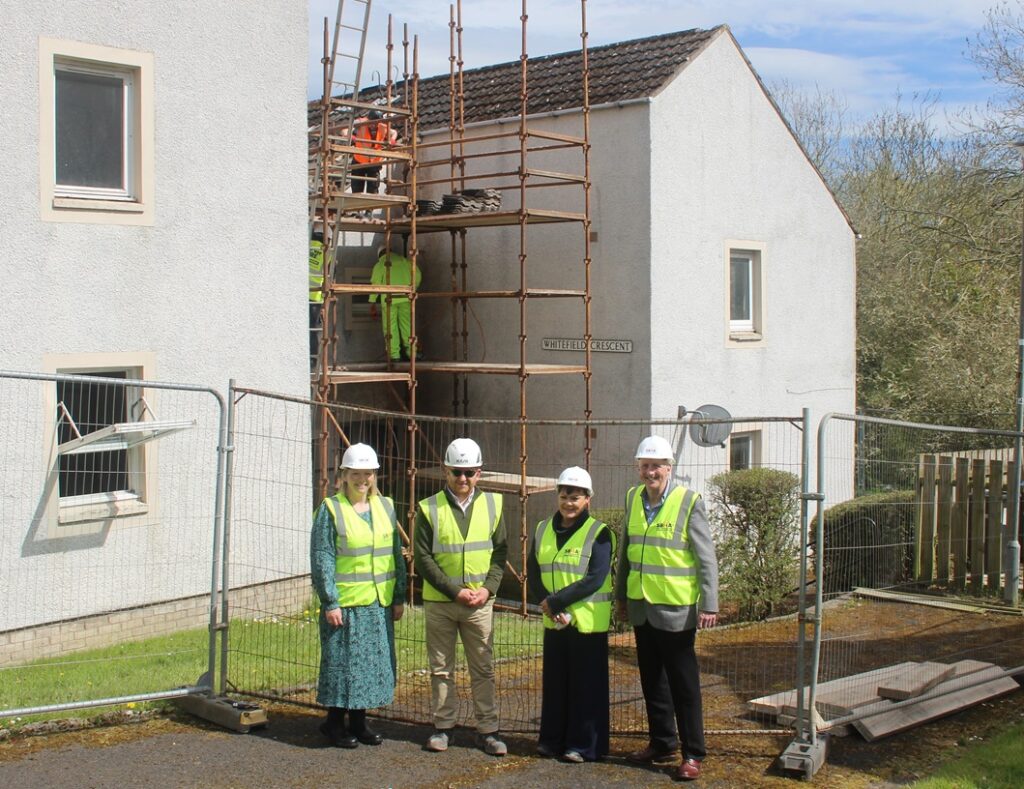 Work underway on our new project in St Boswells | Scottish Borders ...