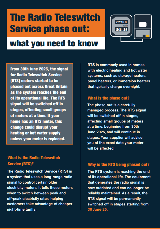 Phasing out of RTS Service - Scottish Borders Housing Association